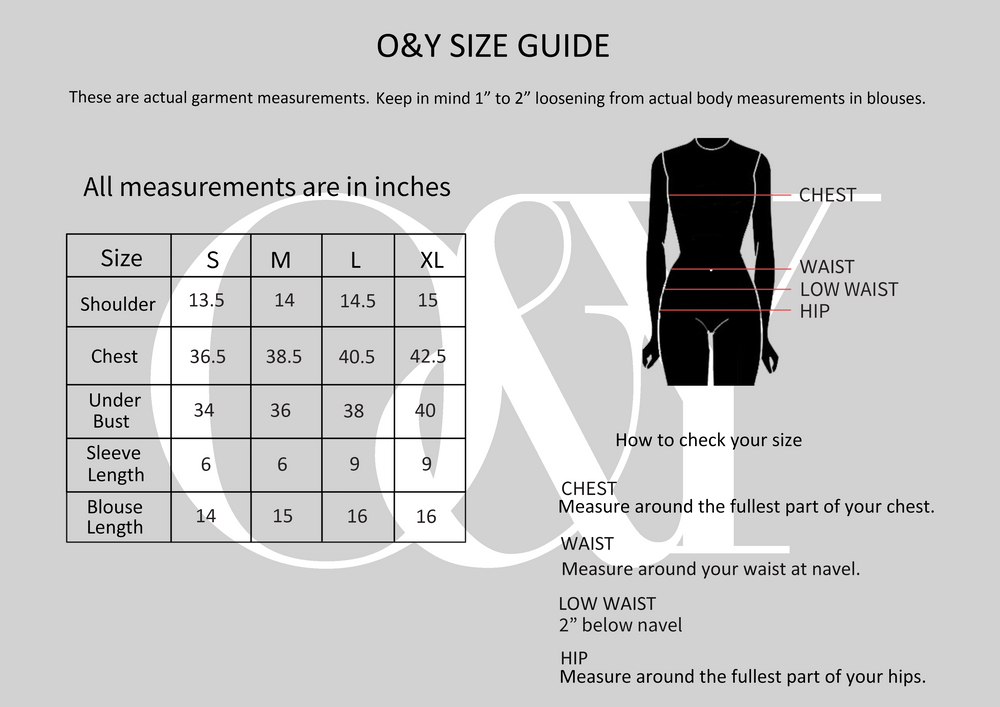 Off White Embroiderd Blouse